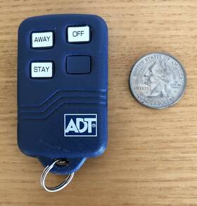 N219 ADT ADEMCO Security Alarm Remote Fob
