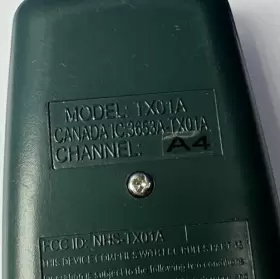 TX01A STANLEY Remote Key Fob Channel